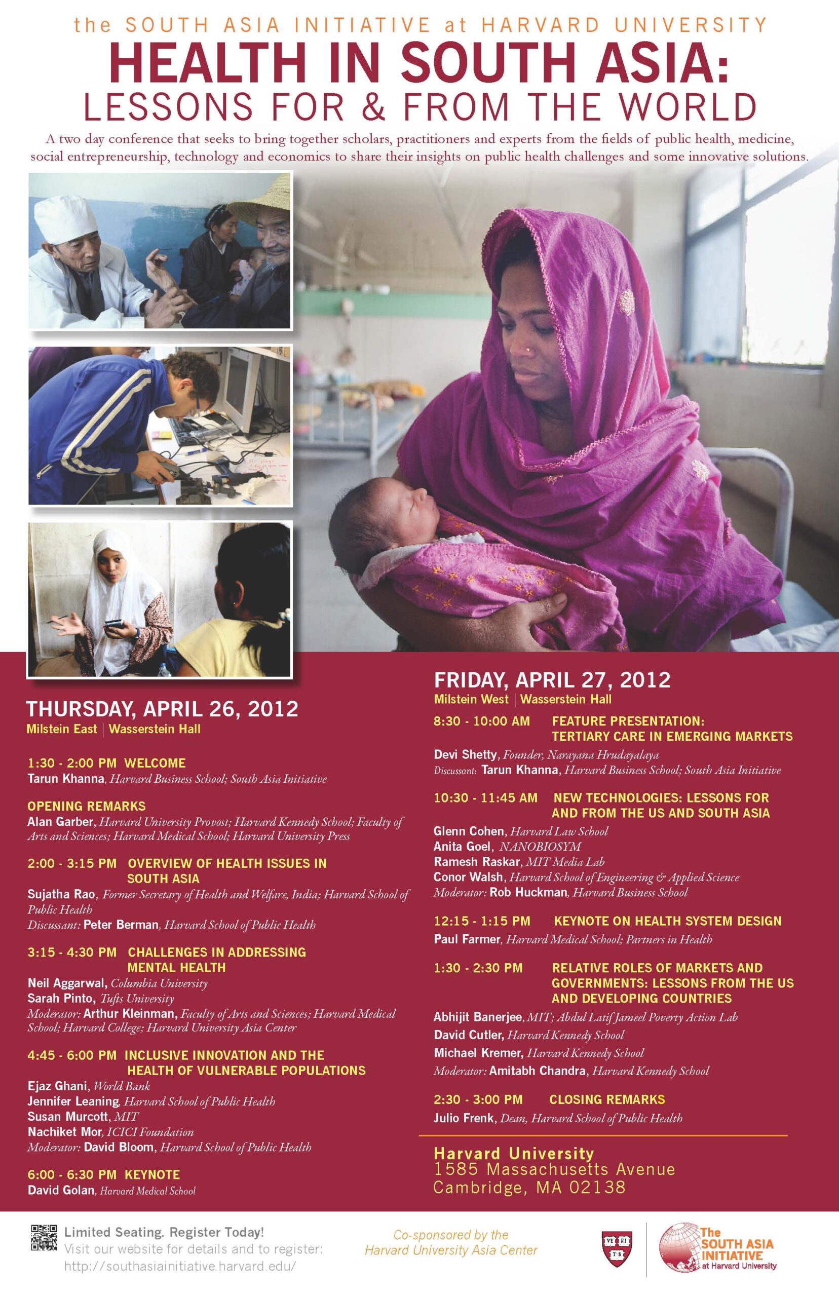 Health in South Asia: Lessons for and from the World • The Lakshmi ...