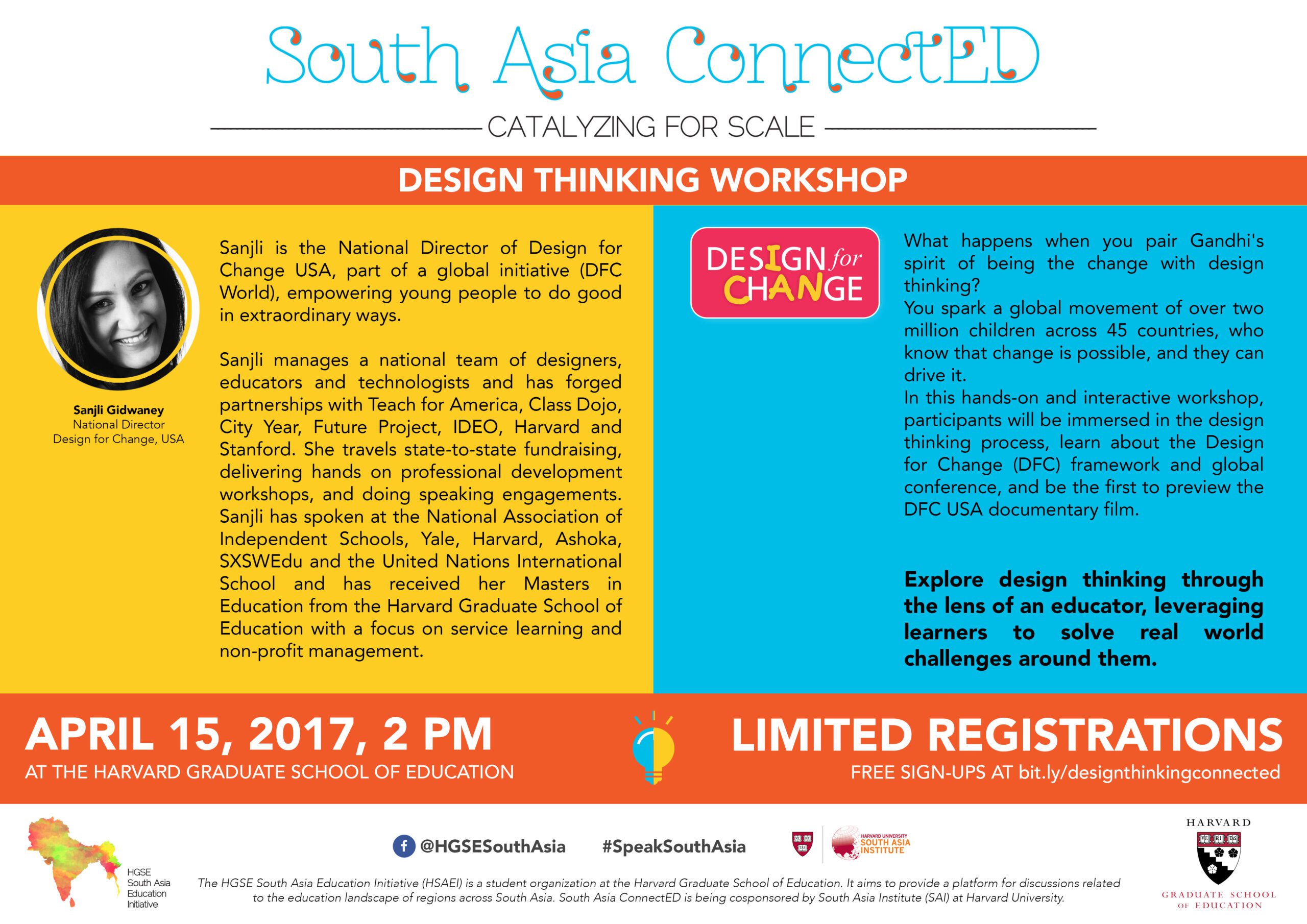 Design Thinking Workshop for Educators • The Lakshmi Mittal and Family ...