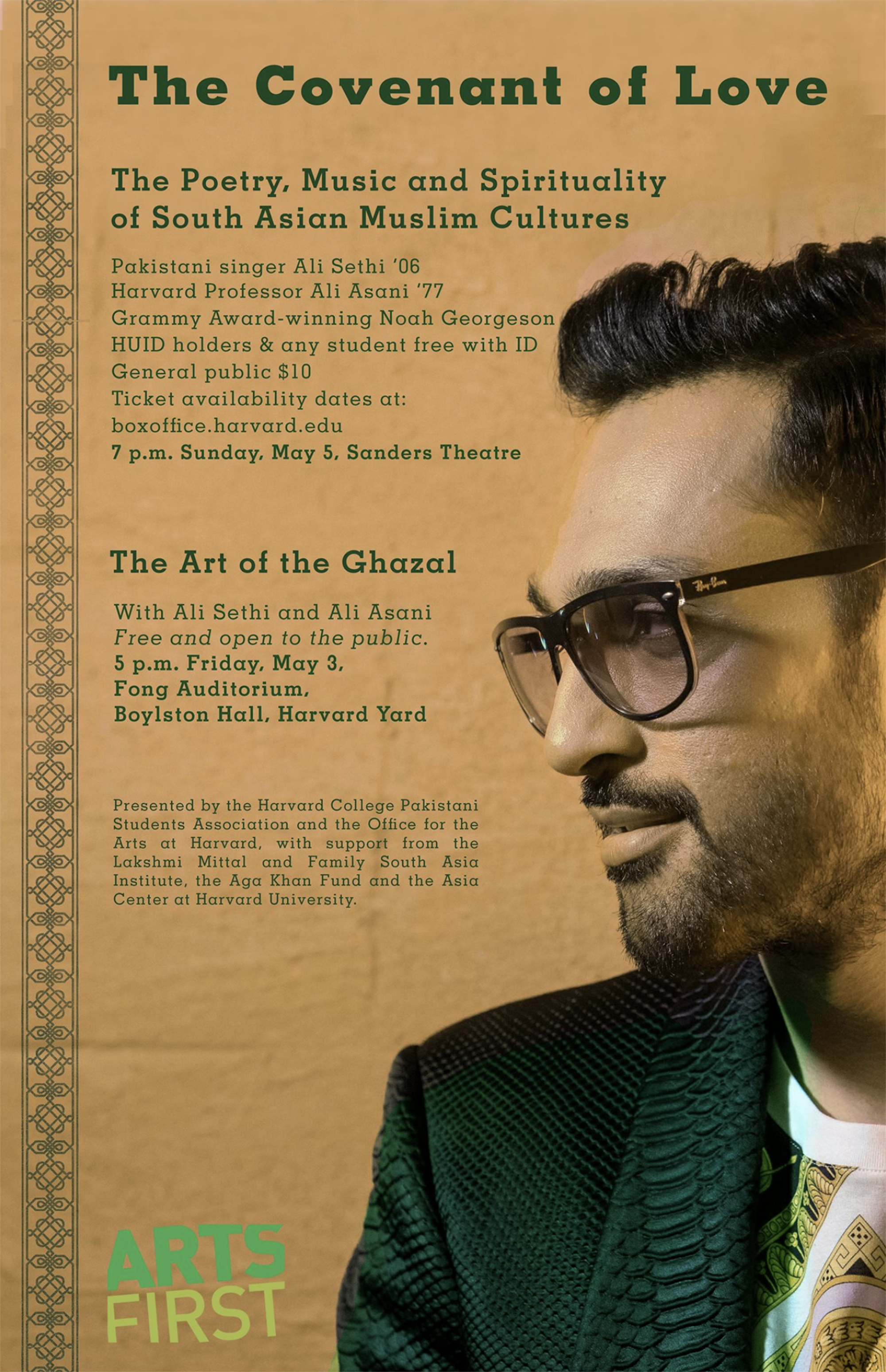 The Art of the Ghazal: Ali Sethi and Ali Asani • The Lakshmi Mittal and ...