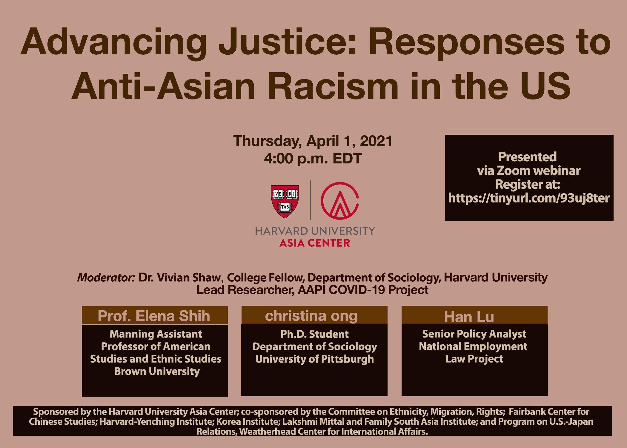 Advancing Justice: Responses to Anti-Asian Racism in the U.S. • The ...