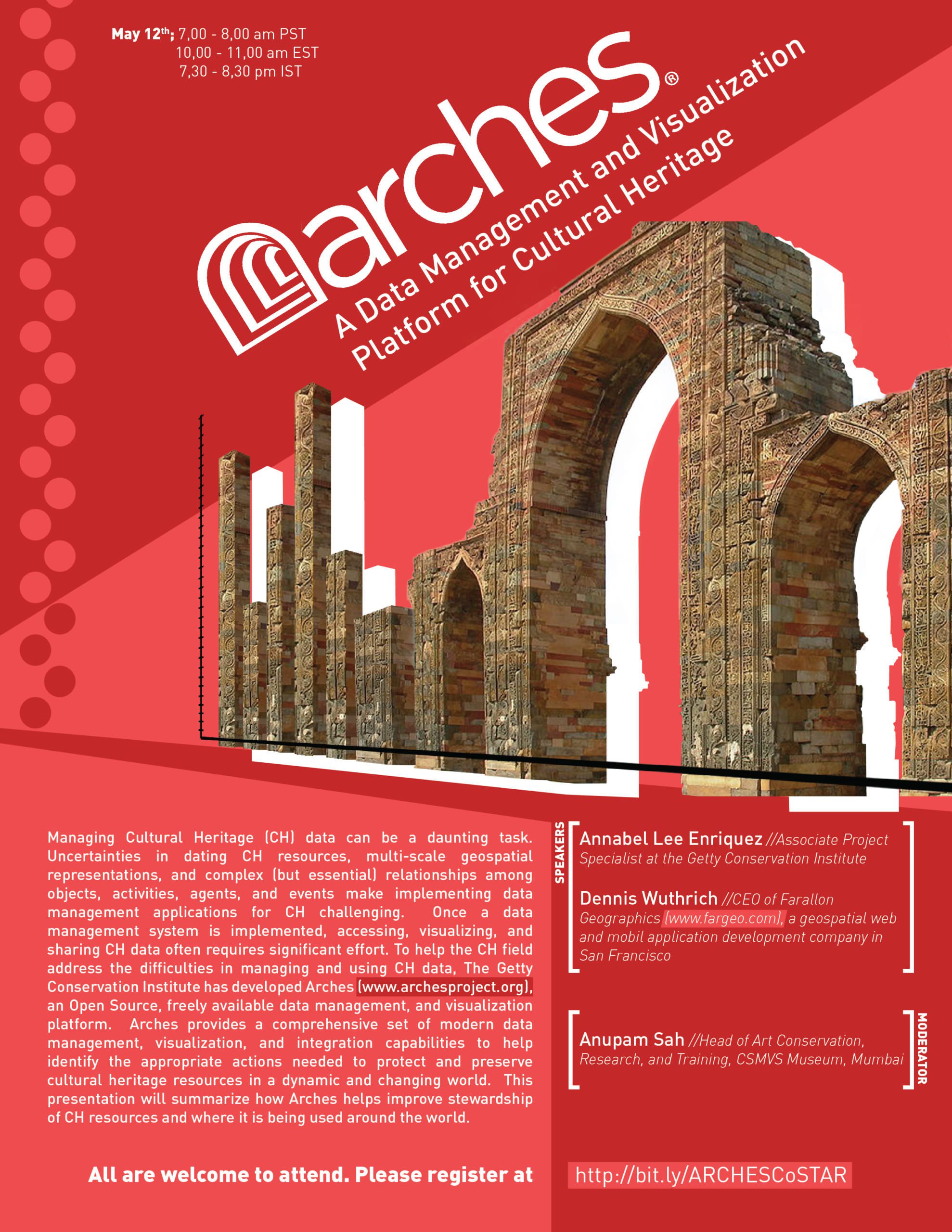 Arches: A Data Management and Visualization Platform for Cultural ...