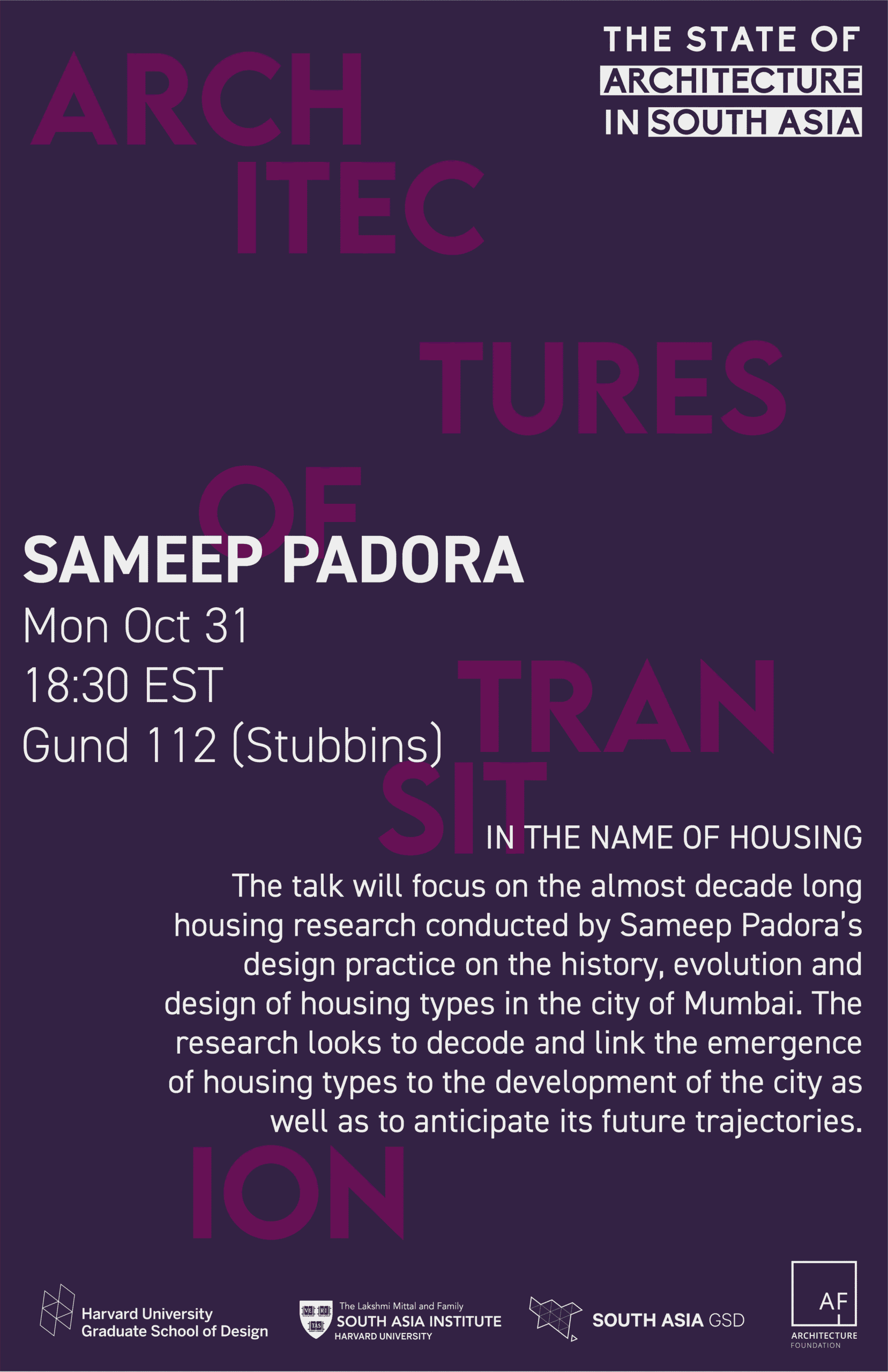 In The Name Of Housing: Sameep Padora • The Lakshmi Mittal and Family South Asia Institute