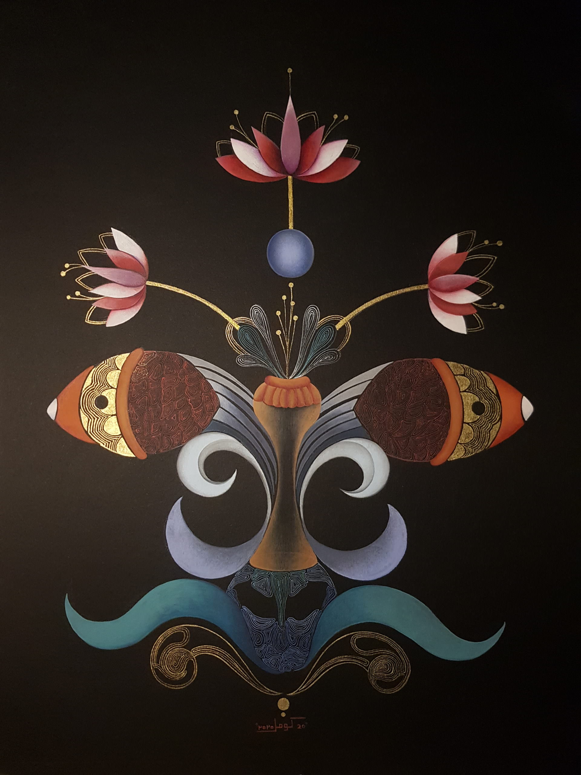 Pakistani Artist Komal Shahid Khan Reflects on Her Work & LMSAI ...