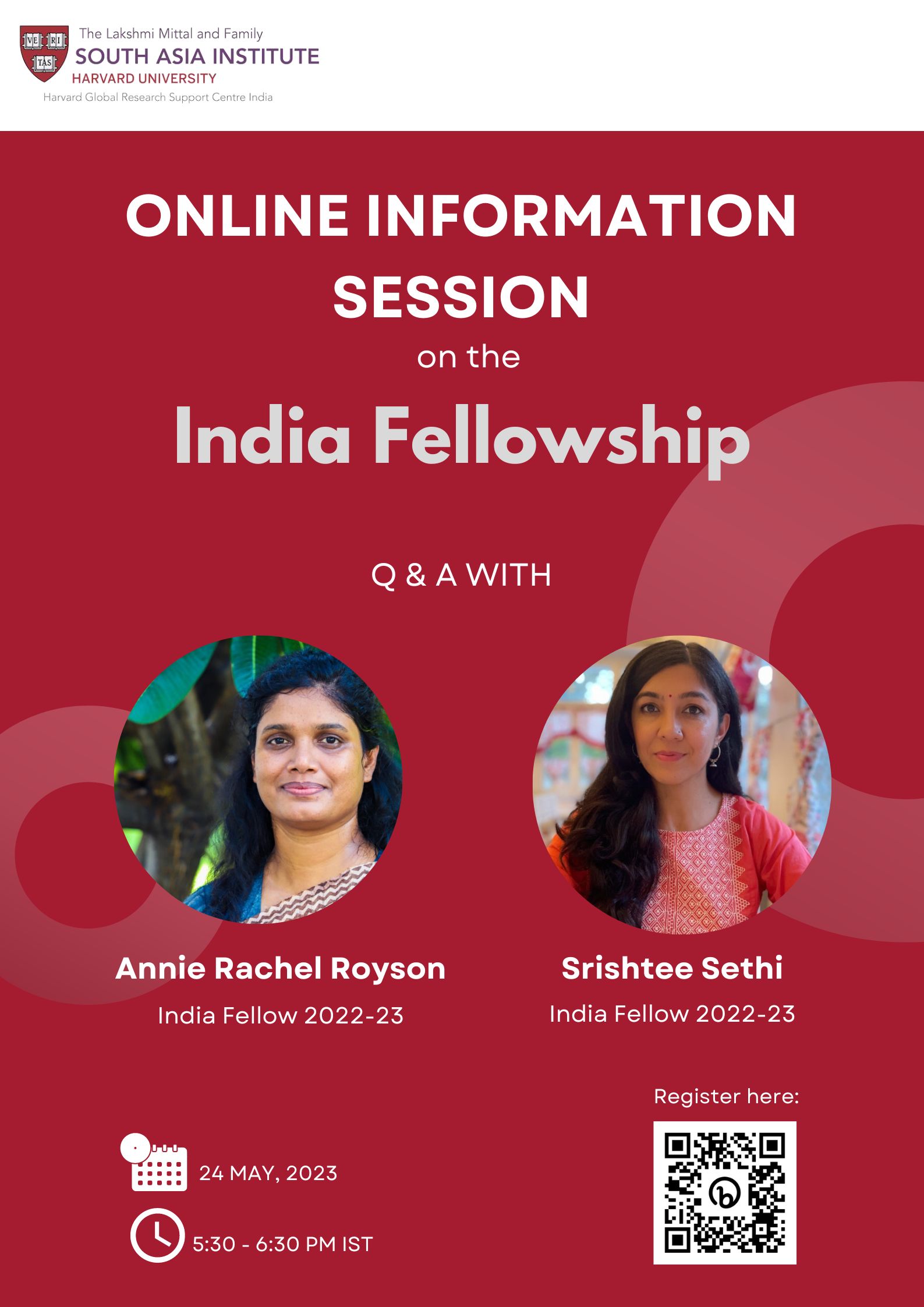 Online Information Session - India Fellowship • The Lakshmi Mittal and ...