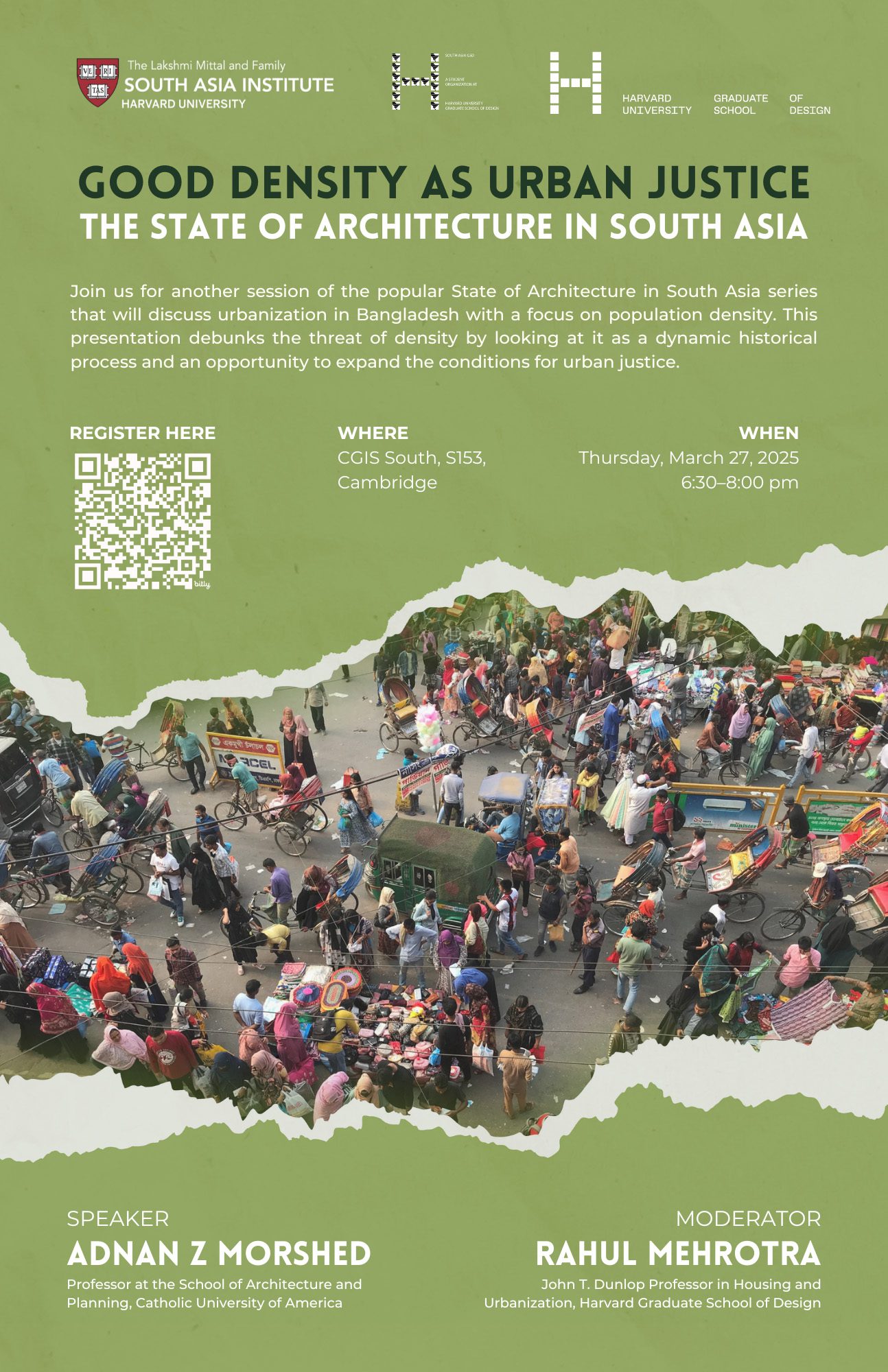 Good Density as Urban Justice – The State of Architecture in South Asia ...