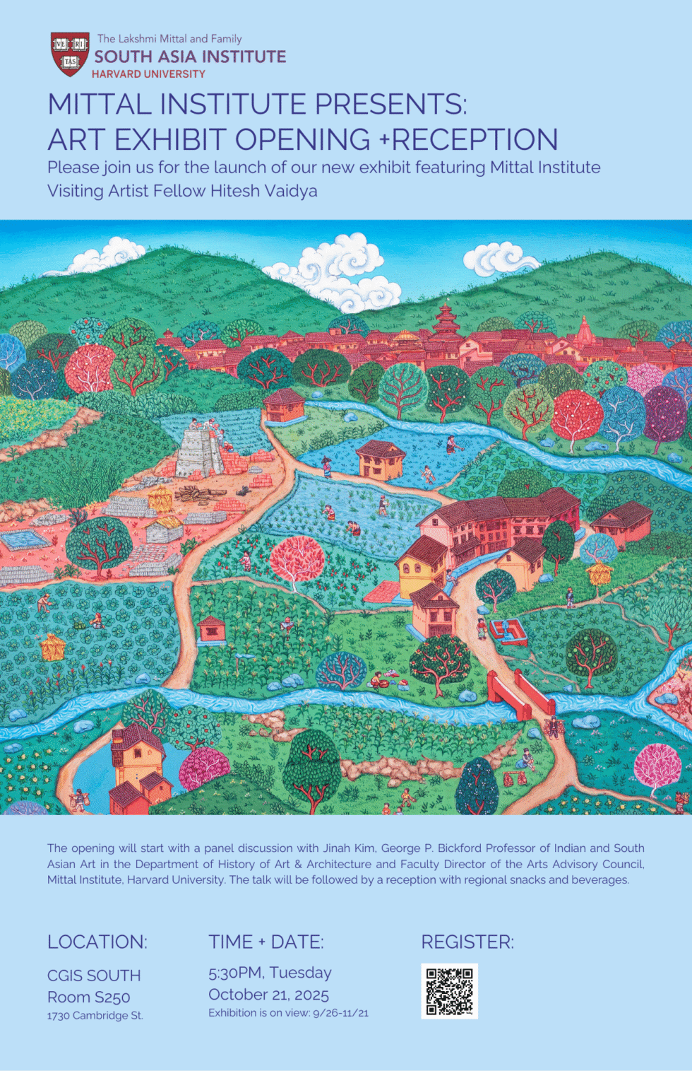 Visiting Artist Fellows Art Exhibition Launch • The Lakshmi Mittal and ...