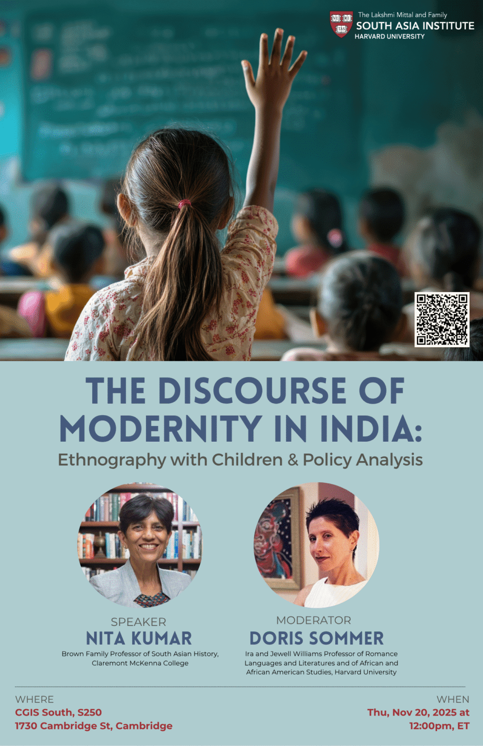The Discourse of Modernity in India: Ethnography with Children & Policy ...